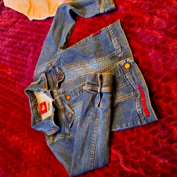 Sanrio | Jackets & Coats | Hello Kitty Denim Jacket | Poshmark